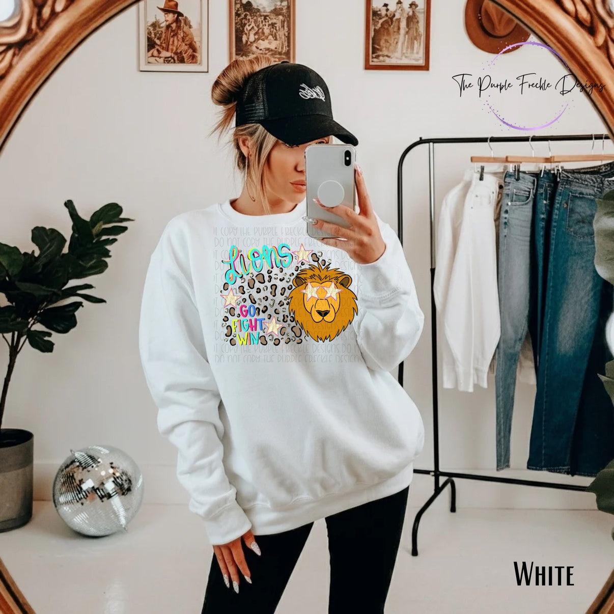 Preppy Cheetah Mascot – The Purple Freckle Designs